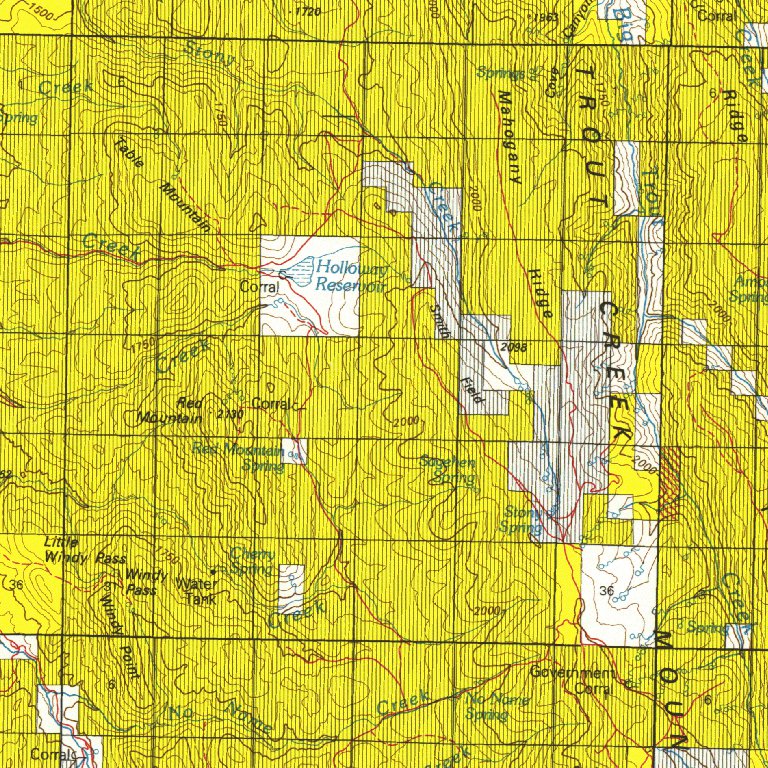Alvord Lake, OR - BLM Minerals Mgmt. Map by Digital Data Services, Inc ...