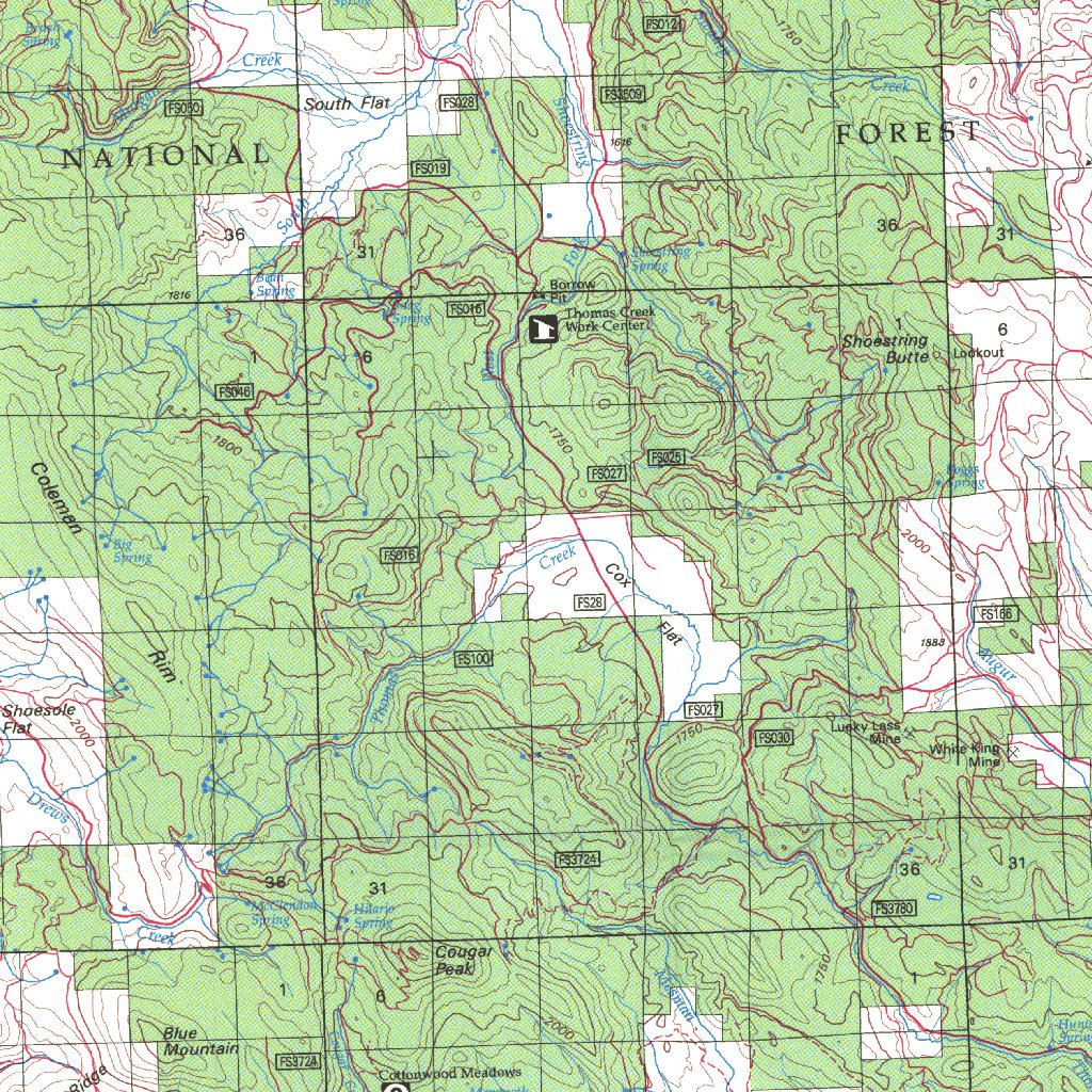 Lakeview, OR - BLM Surface Mgmt. Map by Digital Data Services, Inc ...