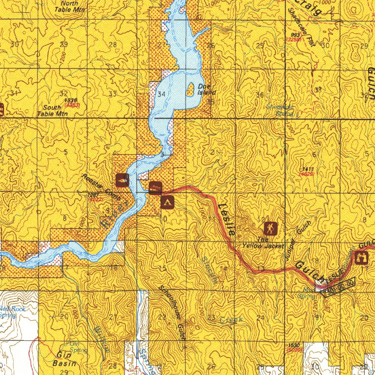 Mahogany Mountain, OR - BLM Surface Mgmt. Map by Digital Data Services ...