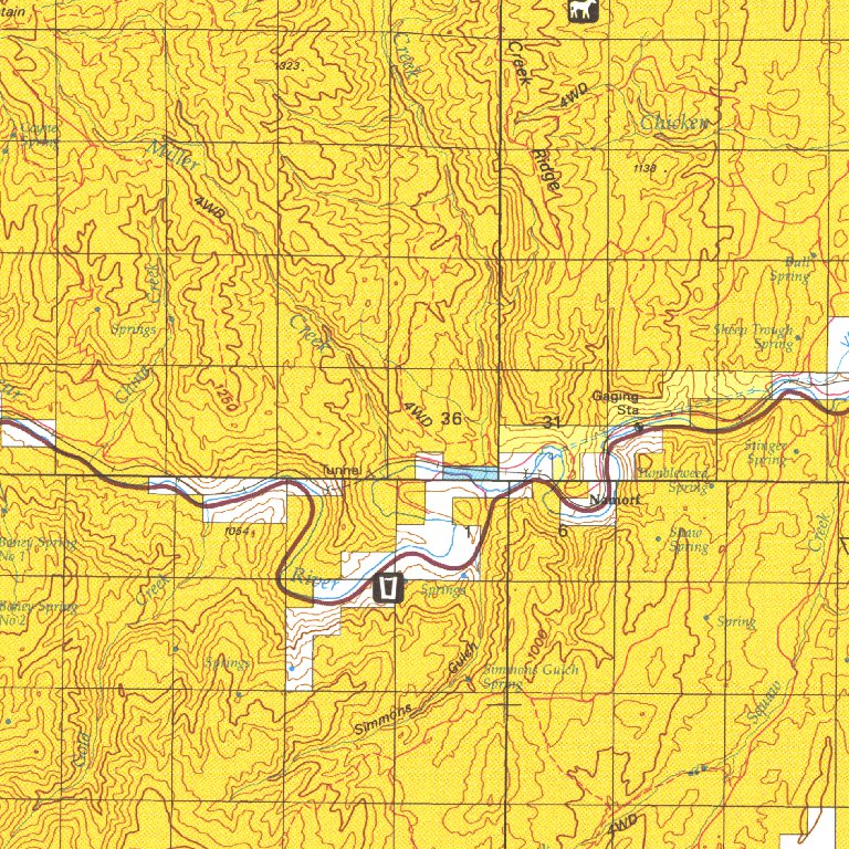 Vale, OR - BLM Surface Mgmt. Map by Digital Data Services, Inc ...