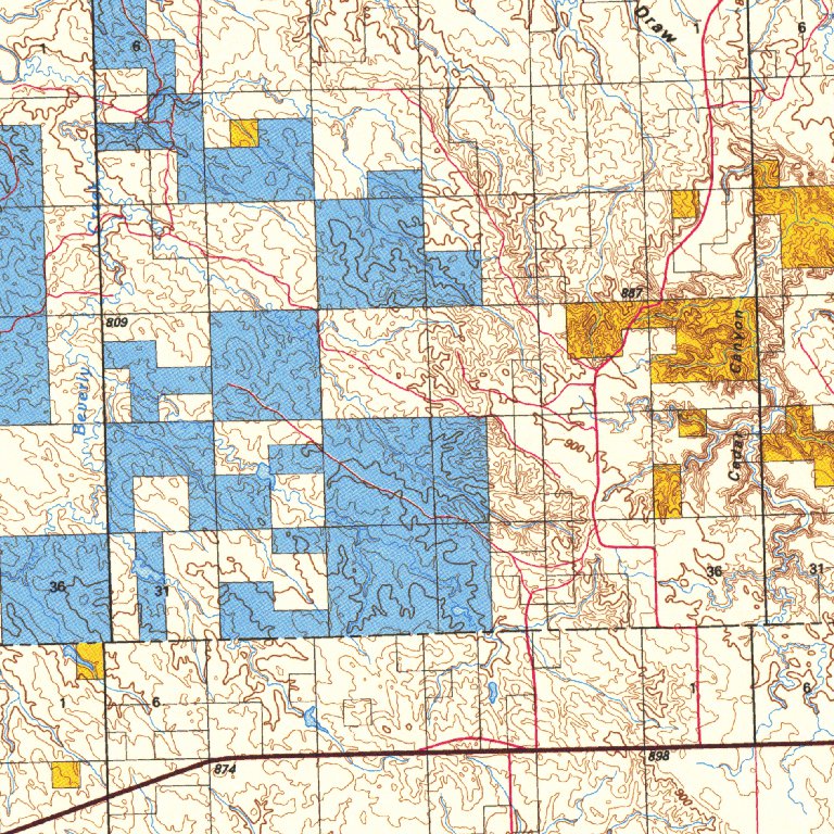 Faith, SD - BLM Surface Mgmt. Map by Digital Data Services, Inc ...