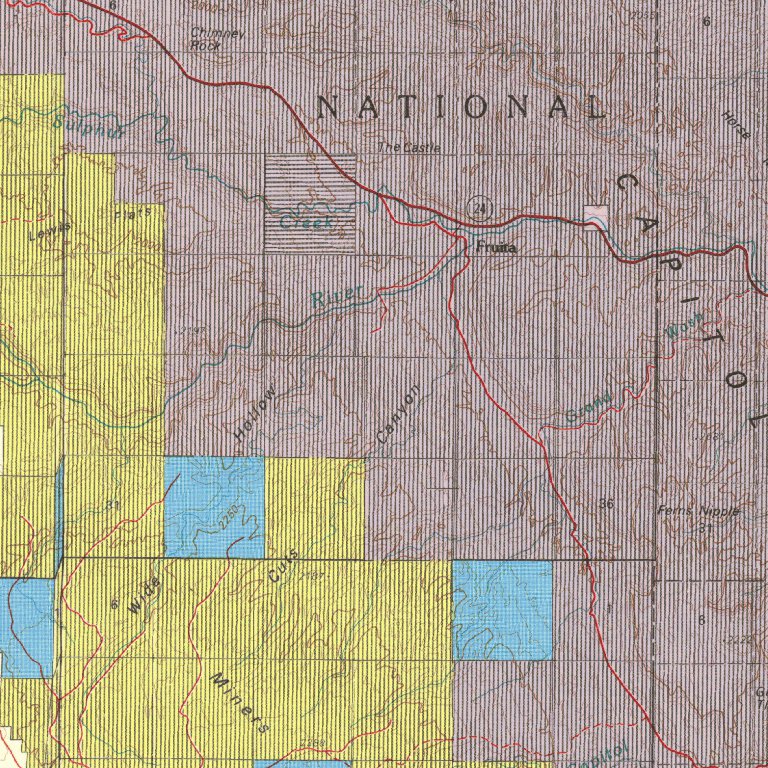 Loa, UT - BLM Minerals Mgmt. Map by Digital Data Services, Inc ...
