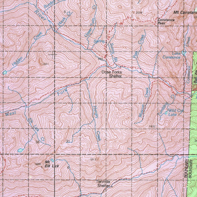 Mount Olympus, WA - BLM Surface Mgmt. Map by Digital Data Services, Inc ...