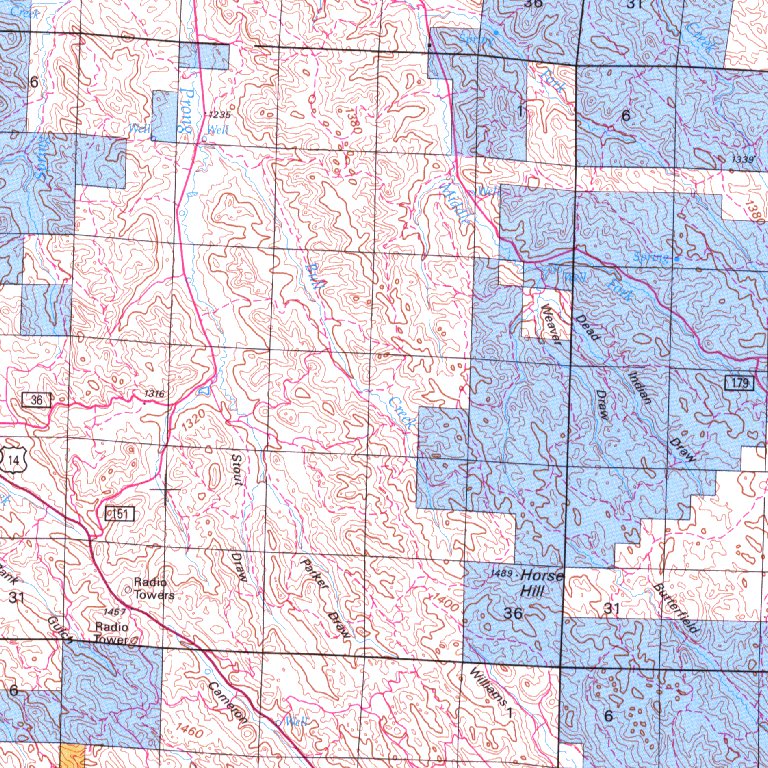 Sheridan, WY - BLM Surface Mgmt. Map by Digital Data Services, Inc ...