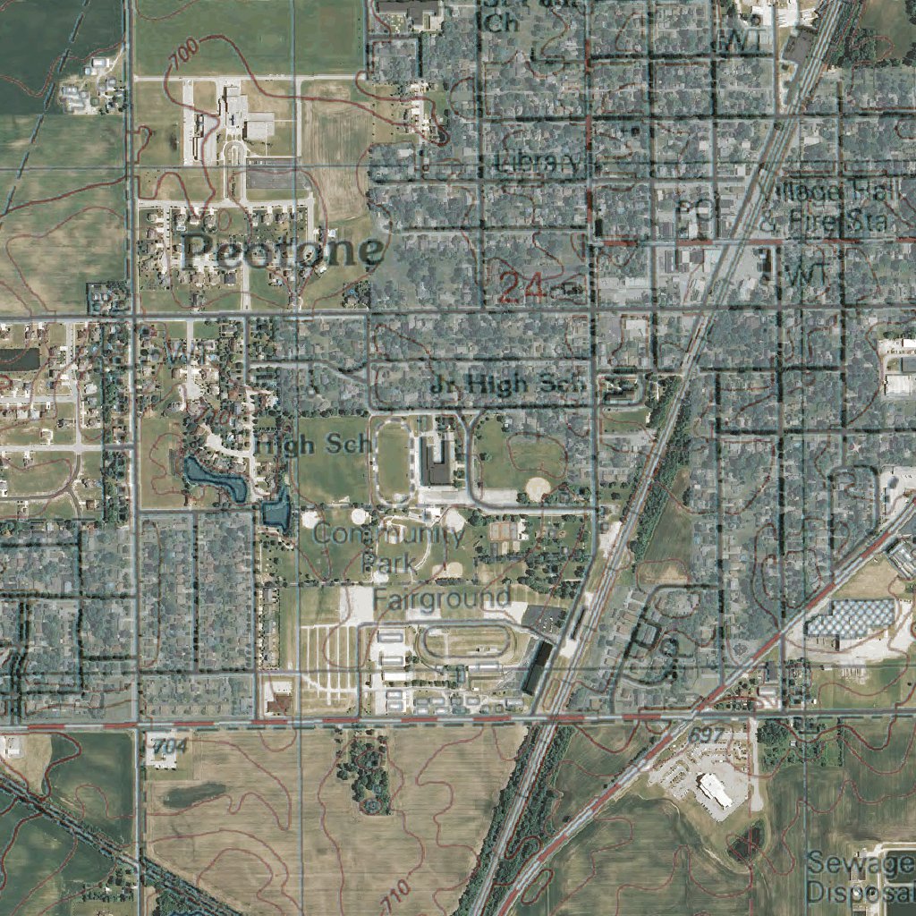 IL-Peotone: GeoChange 1987-2012 Map by Western Michigan University ...