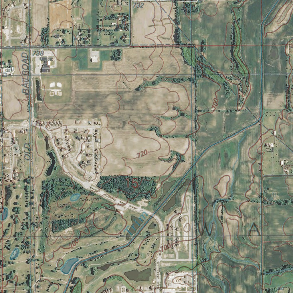 IN-IL-Beecher East: GeoChange 1987-2012 Map by Western Michigan ...