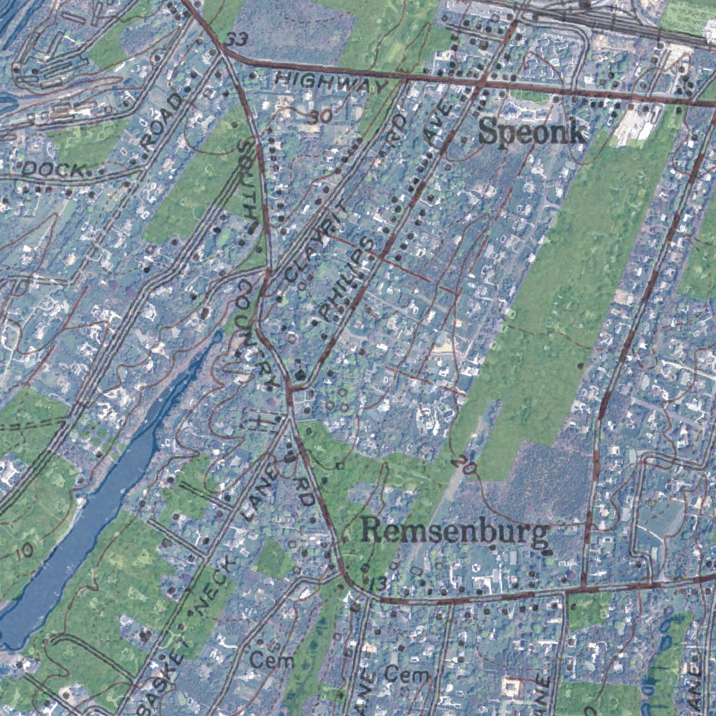 NY-Eastport: GeoChange 1954-2011 Map by Western Michigan University ...