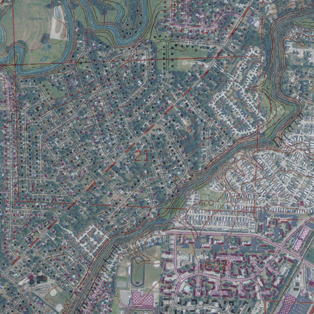 MI-Mt. Clemens West: GeoChange 1951-2012 Map by Western Michigan ...
