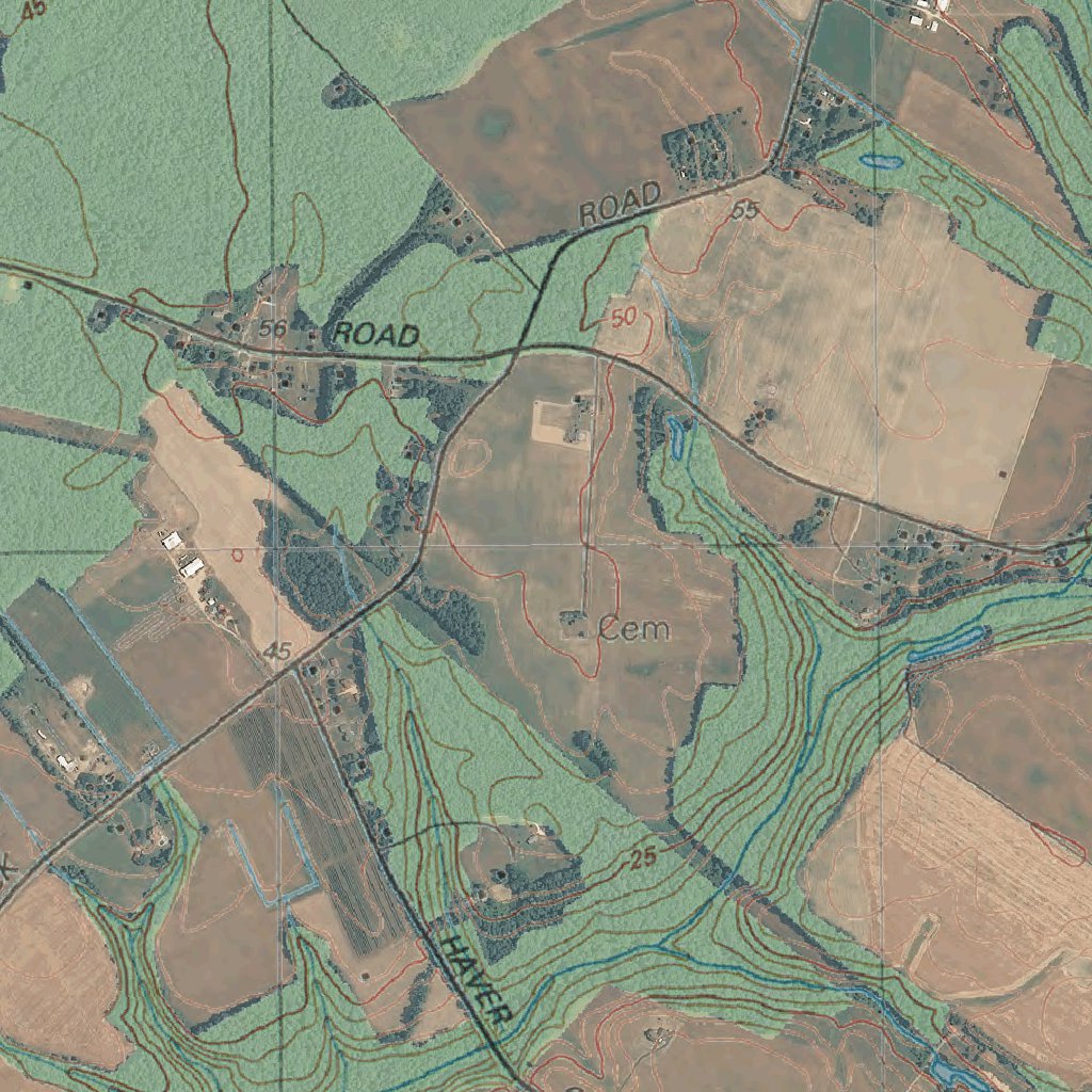 MD-Preston: GeoChange 1980-2011 Map by Western Michigan University ...