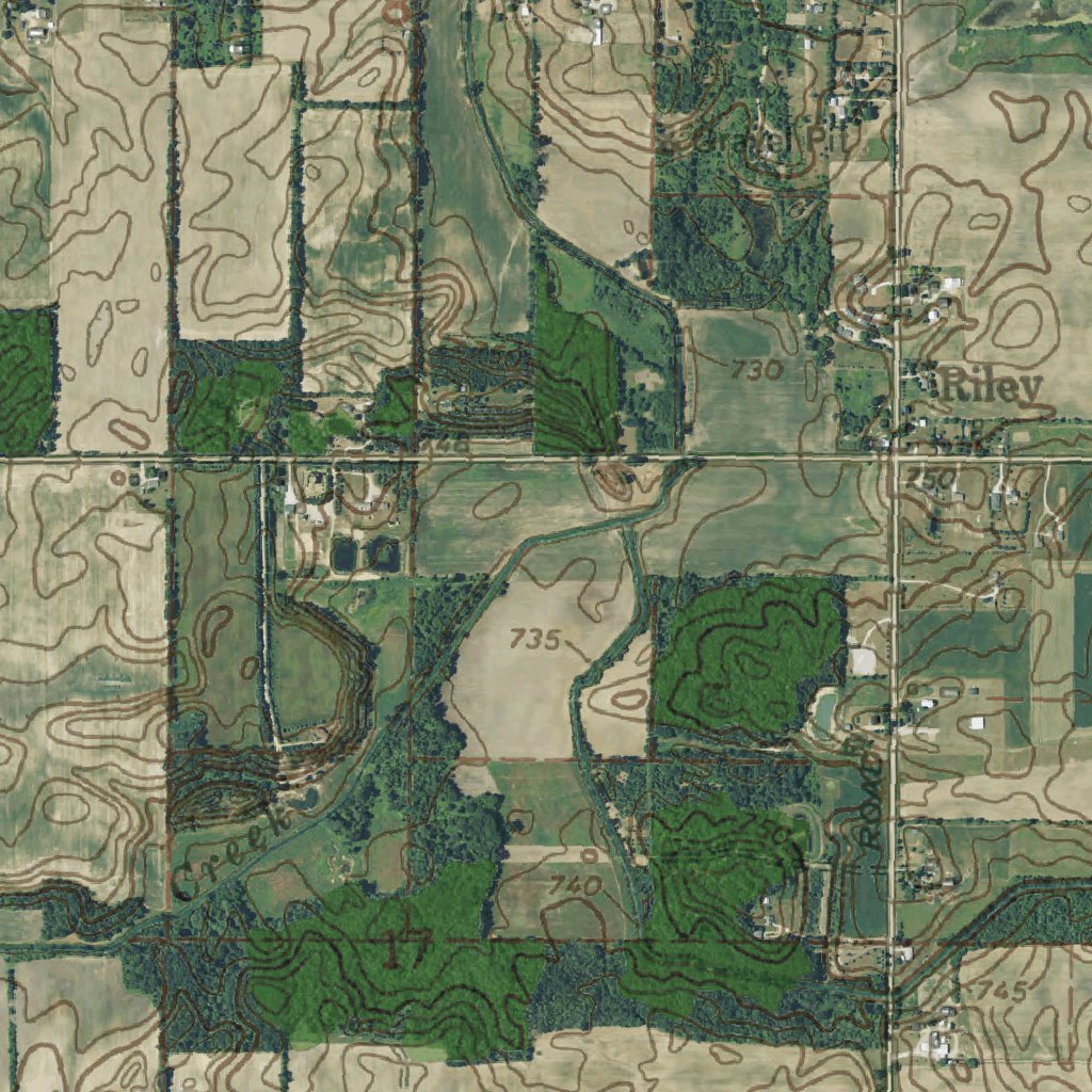 MI-Riley: GeoChange 1964-2012 Map by Western Michigan University ...