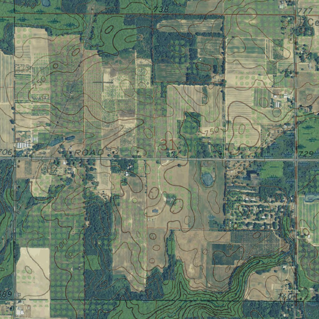 MI-Sodus: GeoChange 1969-2012 Map by Western Michigan University ...