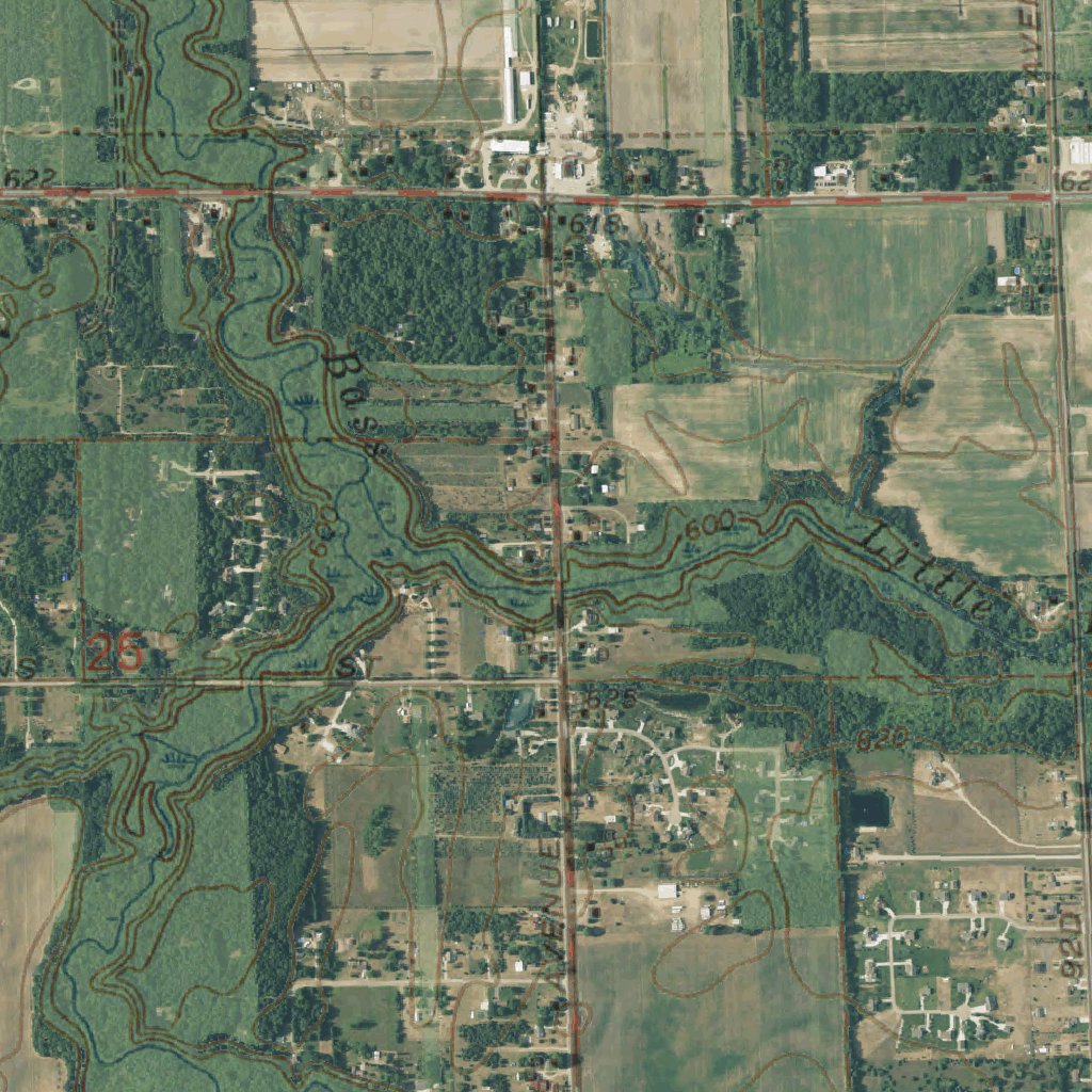 MI-Borculo: GeoChange 1969-2012 Map by Western Michigan University ...