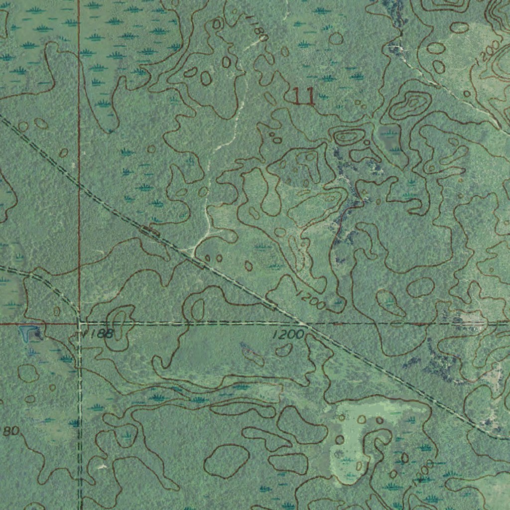 MI-Meredith NW: GeoChange 1968-2012 Map by Western Michigan University ...
