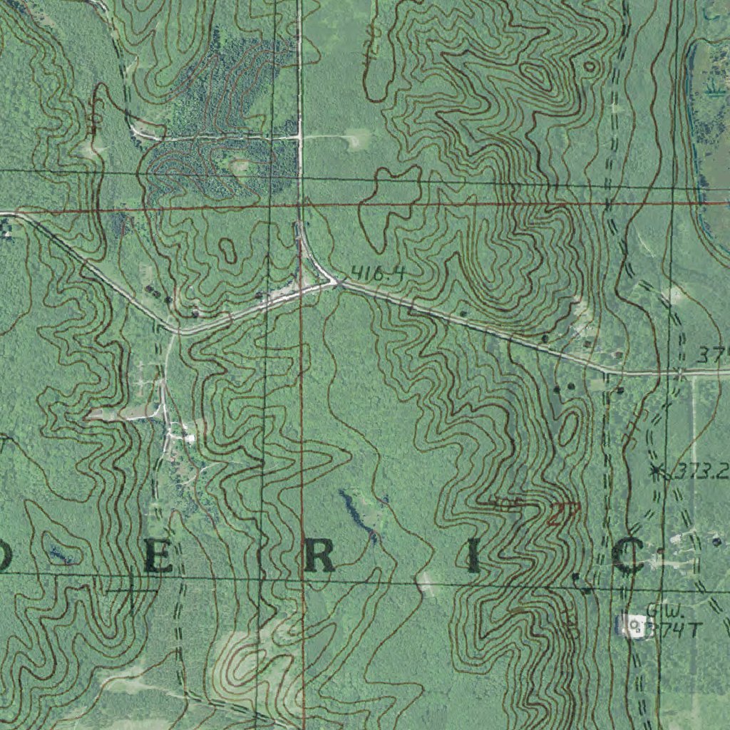 MI-Frederic: GeoChange 1982-2012 Map by Western Michigan University ...
