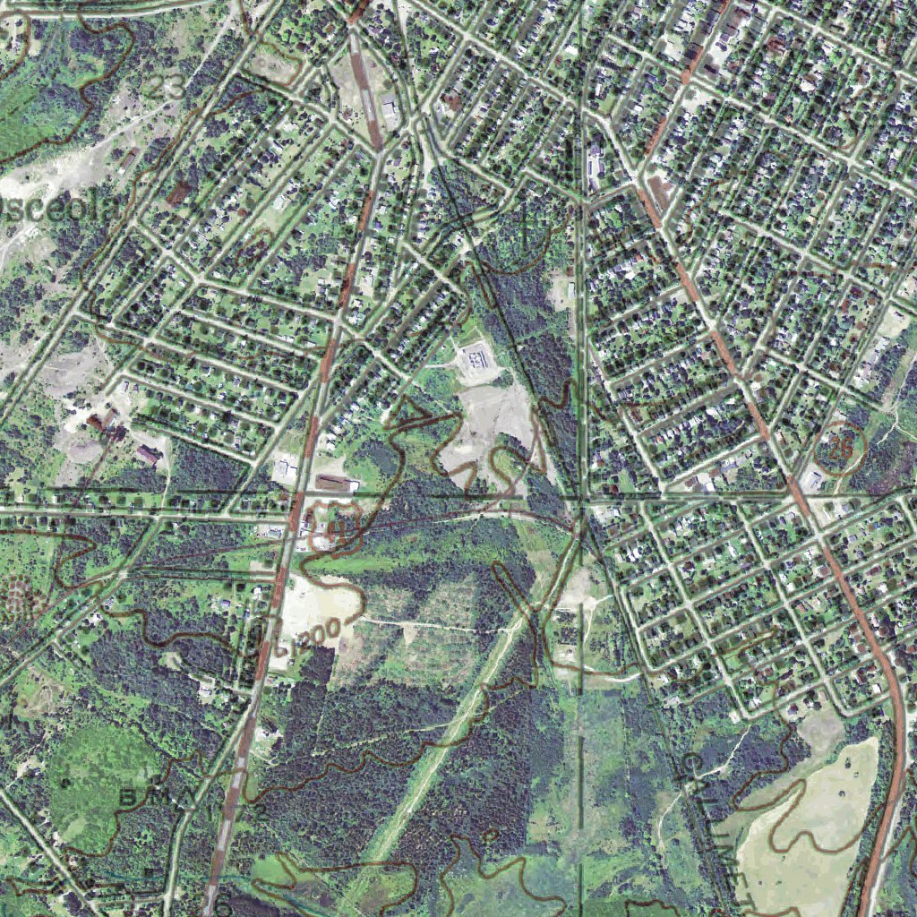 MI-Laurium: GeoChange 1946-2012 Map by Western Michigan University ...