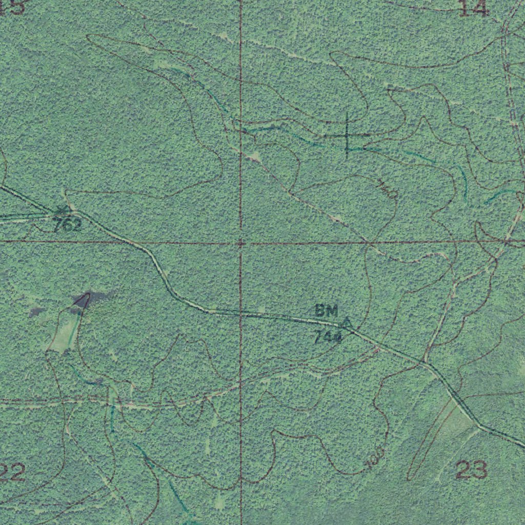 MI-Deer Lake: GeoChange 1943-2012 Map by Western Michigan University ...