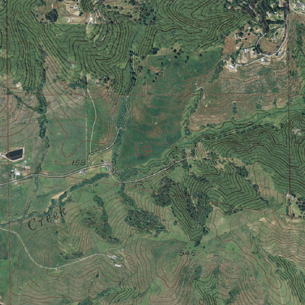CA-Valley Ford: GeoChange 1952-2012 Map by Western Michigan University ...