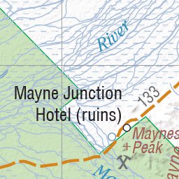 Hema - Outback QLD - Diamantina NP inset Map by Hema Maps | Avenza Maps
