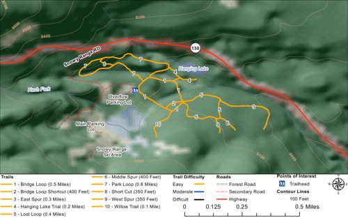 Snowy Range Map by Walsh Law LLC | Avenza Maps