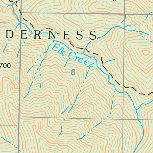 Ukonom Lake (Klamath Atlas) Map by US Forest Service R5 | Avenza Maps