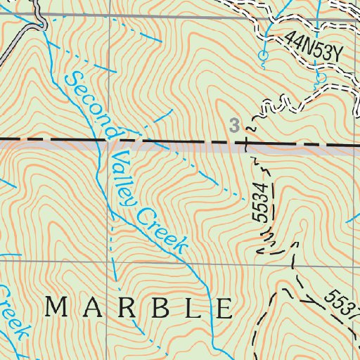 Boulder Peak Map by US Forest Service R5 | Avenza Maps