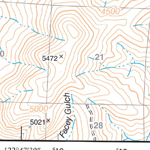 McConaughy Gulch Map by US Forest Service R5 | Avenza Maps