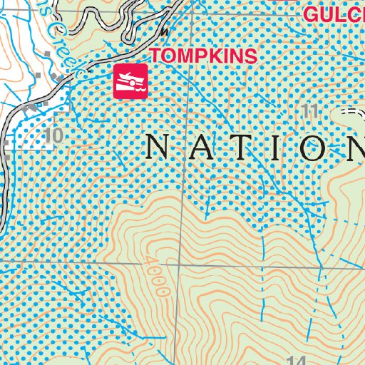 Scott Bar Map by US Forest Service R5 | Avenza Maps