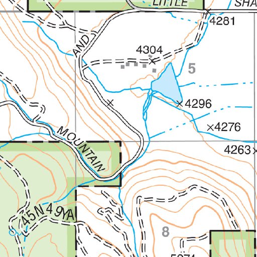 Macdoel Map by US Forest Service R5 | Avenza Maps