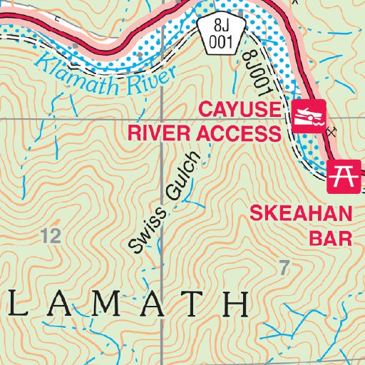 Badger Mountain Map by US Forest Service R5 | Avenza Maps