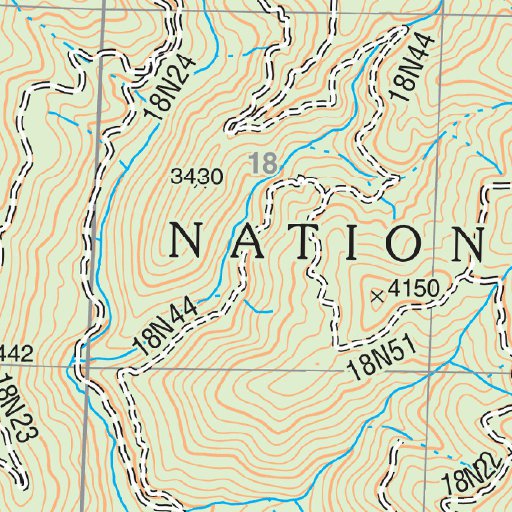 Deadman Point Map by US Forest Service R5 | Avenza Maps