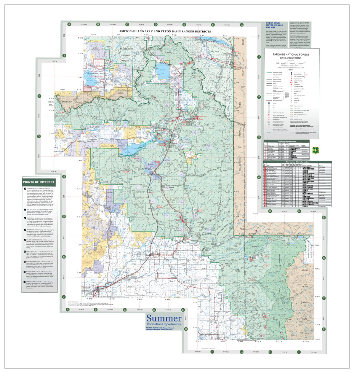 Caribou-Targhee National Forest Ashton-Island Park Ranger District ...