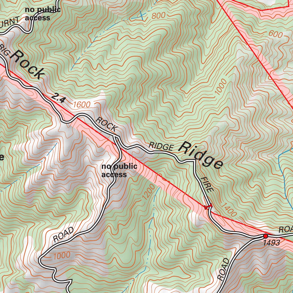 Big Rock Ridge Map by Tom Harrison Maps | Avenza Maps