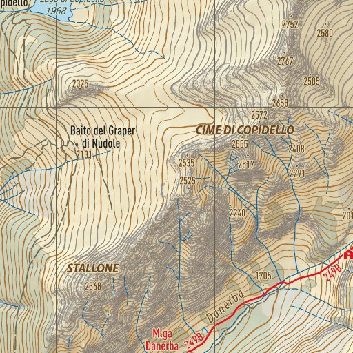 14. Cima di Valbona Map by Geoforma FZE | Avenza Maps