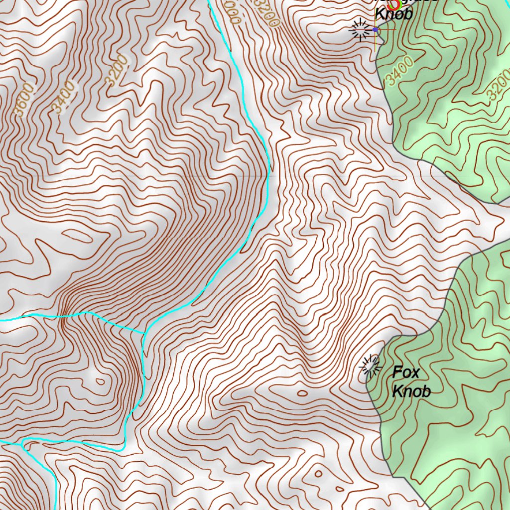 Panthertown Trails Map by US Forest Service R8 | Avenza Maps