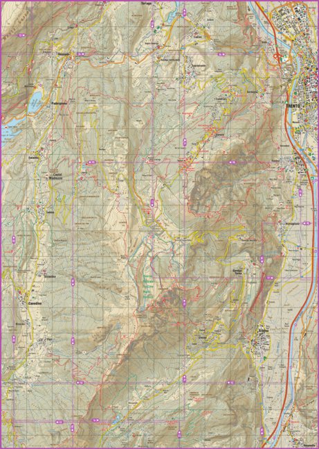57. Monte Bondone Map by Geoforma FZE | Avenza Maps