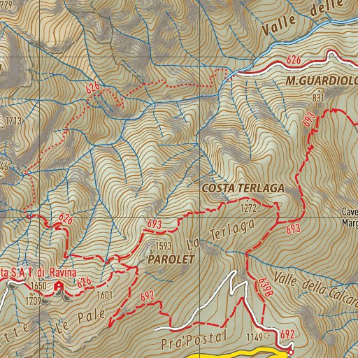 57. Monte Bondone Map by Geoforma FZE | Avenza Maps