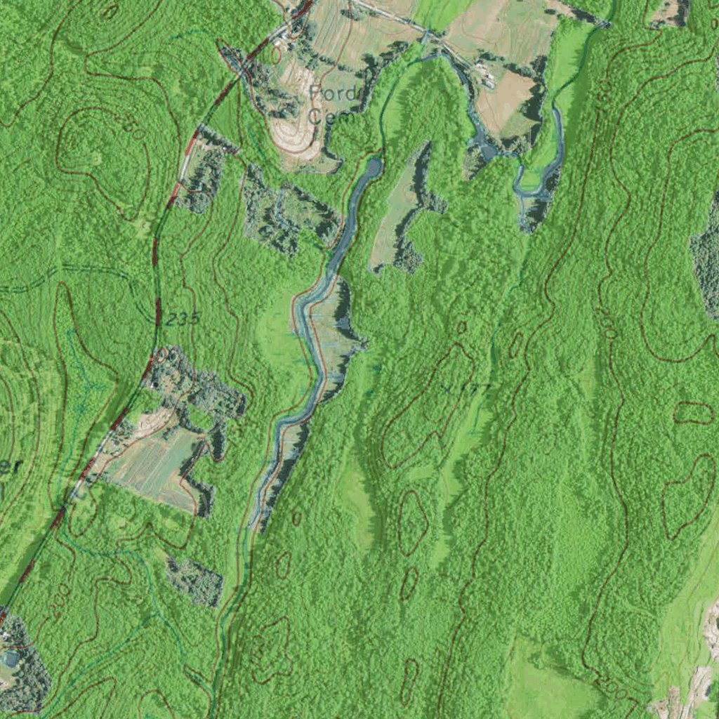 ME-North Whitehead: GeoChange 1967-2011 Map by Western Michigan ...