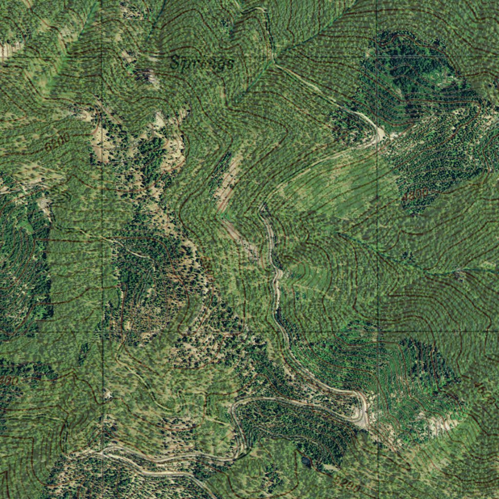 CA-Grider Valley: GeoChange 1972-2012 Map by Western Michigan ...