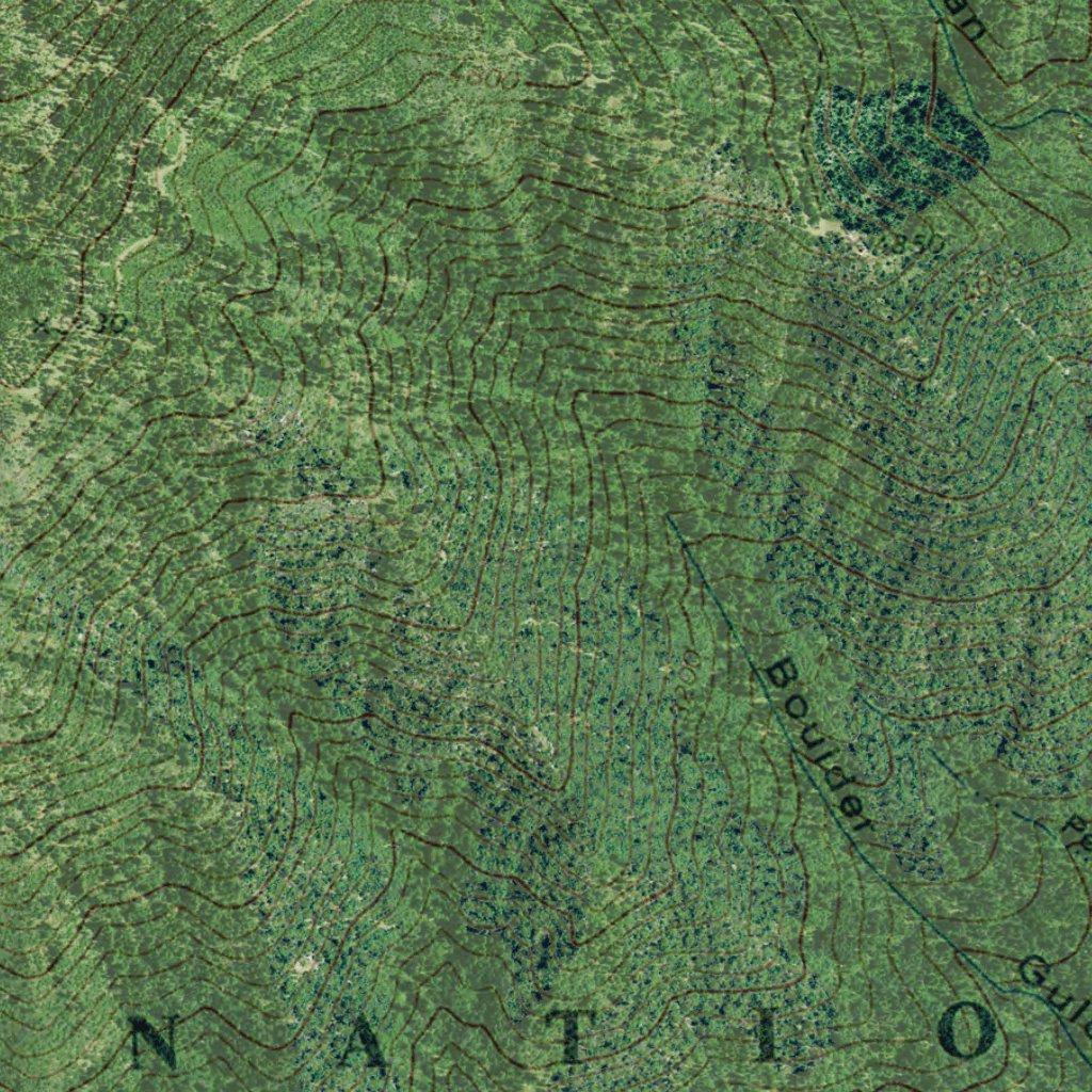 CA-Sawyers Bar: GeoChange 1973-2012 Map by Western Michigan University ...