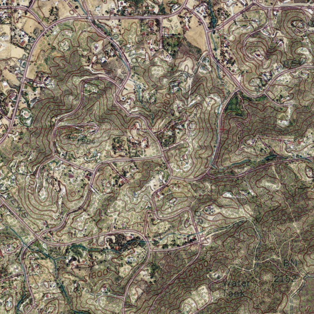 CA-Lake Mathews: GeoChange 1966-2012 Map by Western Michigan University ...