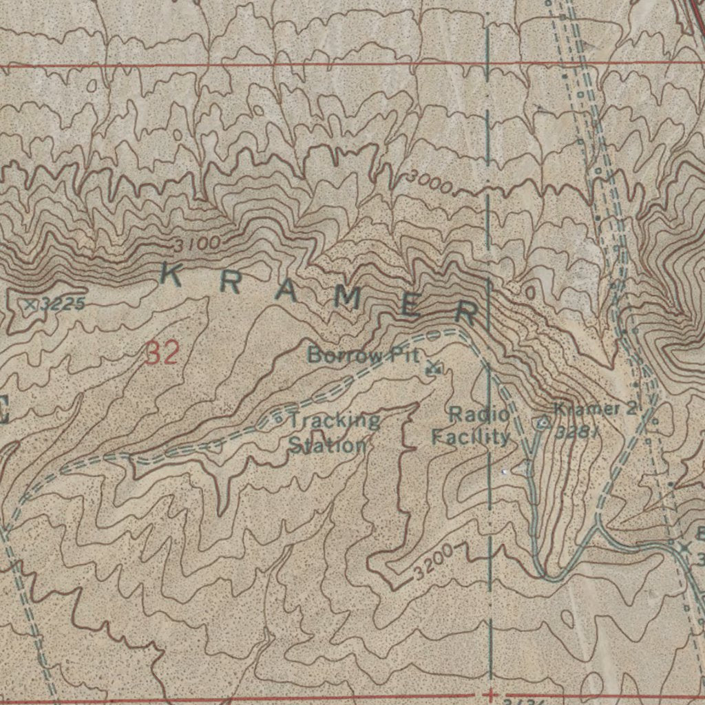 CA-Kramer Junction: GeoChange 1972-2012 Map by Western Michigan ...