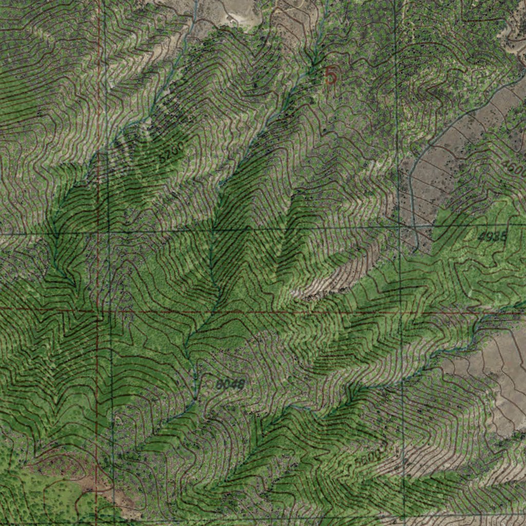 CA-Frazier Mtn.: GeoChange 1987-2012 Map by Western Michigan University ...
