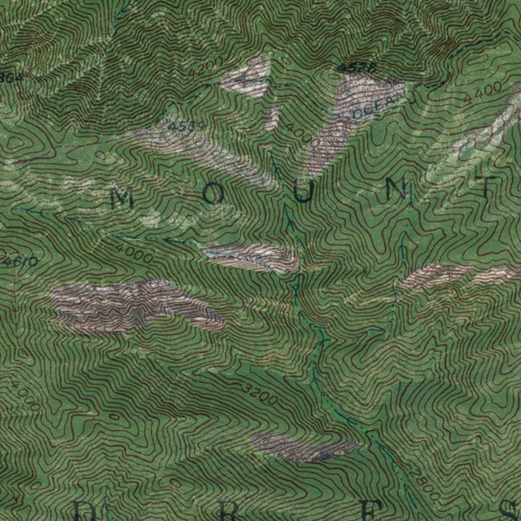 CA-White Ledge Peak: GeoChange 1947-2012 Map by Western Michigan ...