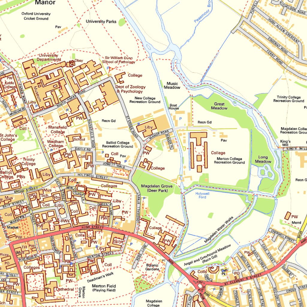 Oxford Street Map by JohnThornMaps | Avenza Maps