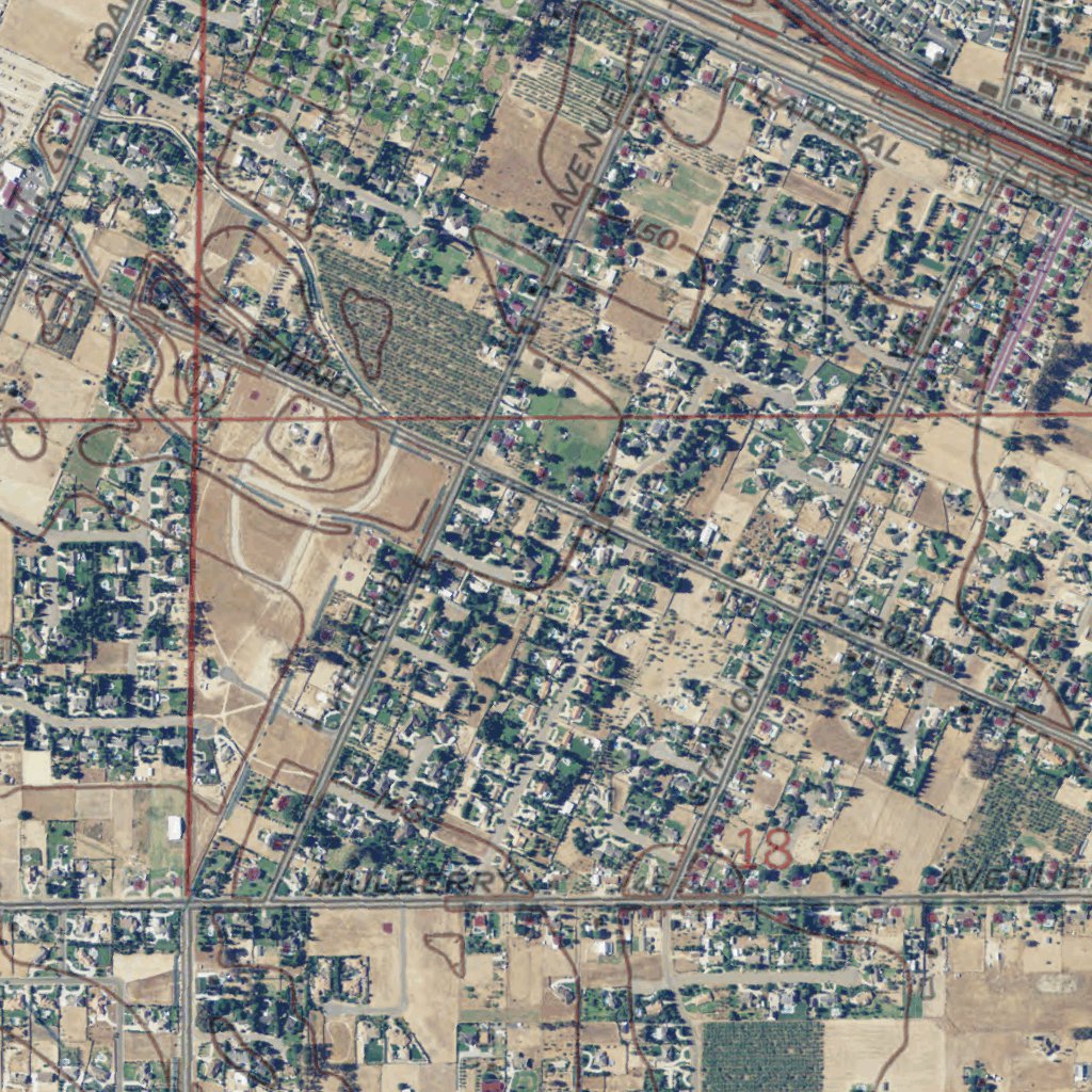 CA-Atwater: GeoChange 1958-2012 Map by Western Michigan University ...
