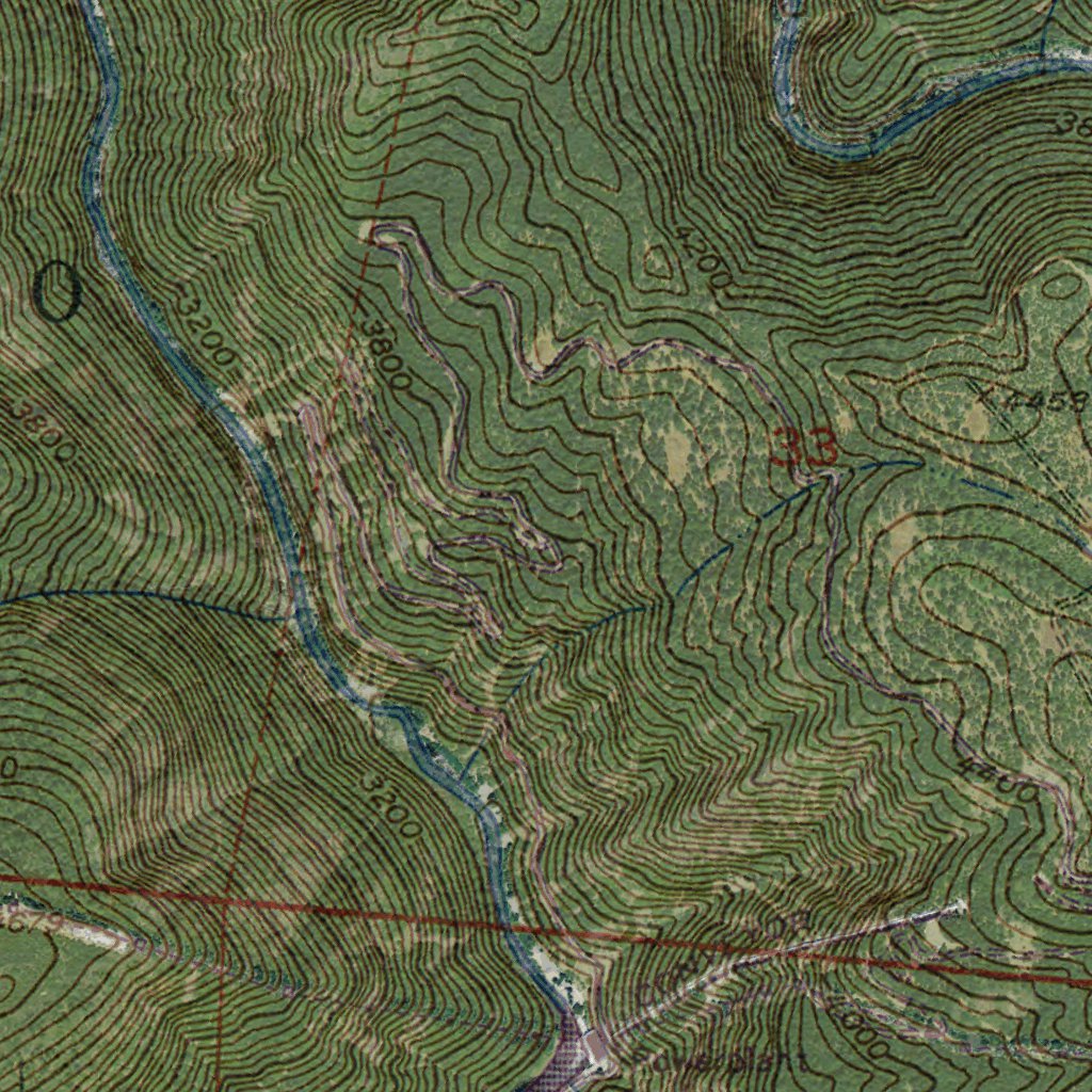 CA-Pollock Pines: GeoChange 1948-2012 Map by Western Michigan ...