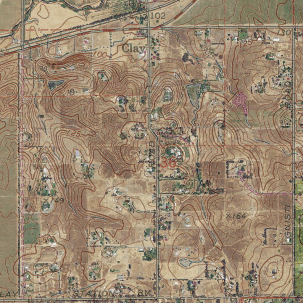 CA-Clay: GeoChange 1967-2012 Map by Western Michigan University ...