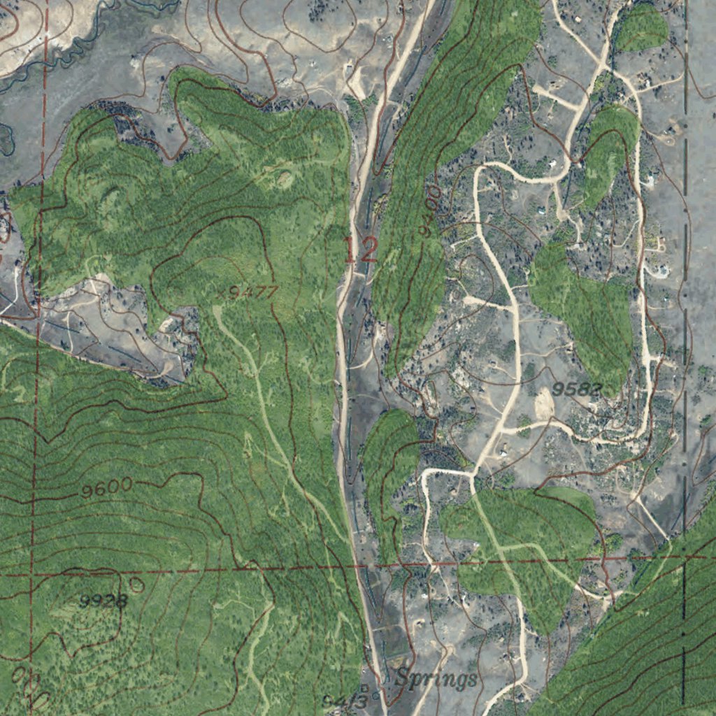 CO-Observatory Rock: GeoChange 1953-2012 Map by Western Michigan ...