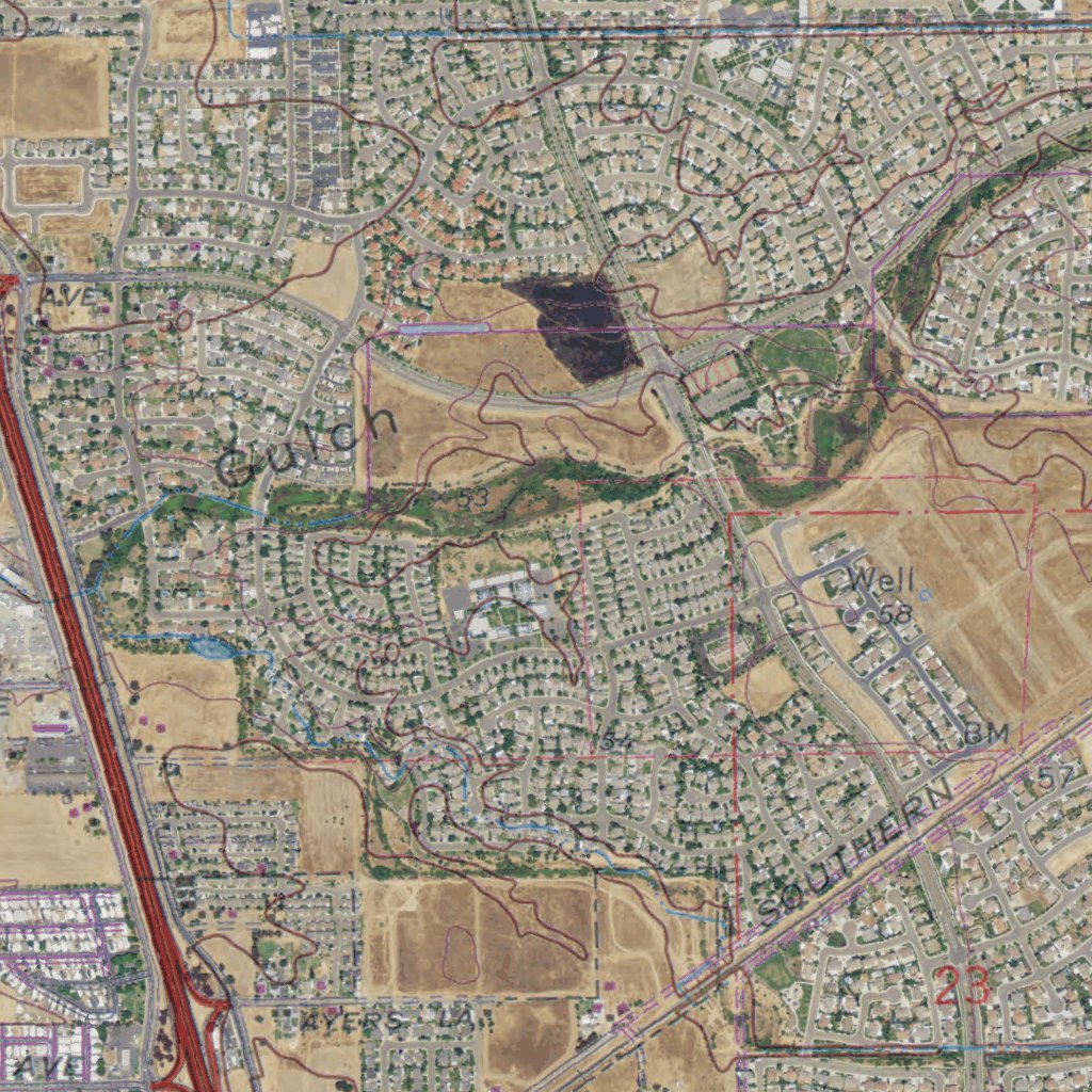 CA-Galt: GeoChange 1967-2012 Map by Western Michigan University ...