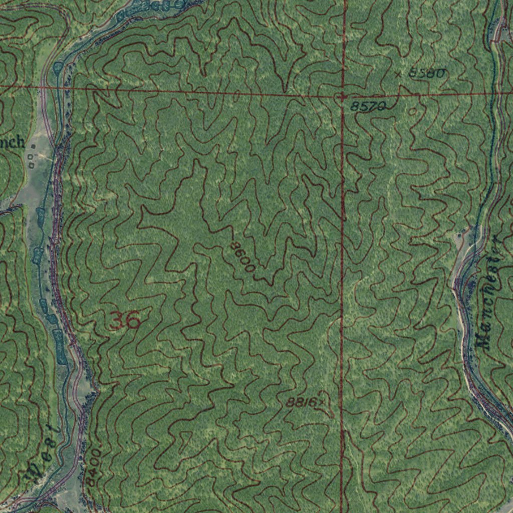 CO-Signal Butte: GeoChange 1953-2012 Map by Western Michigan University ...